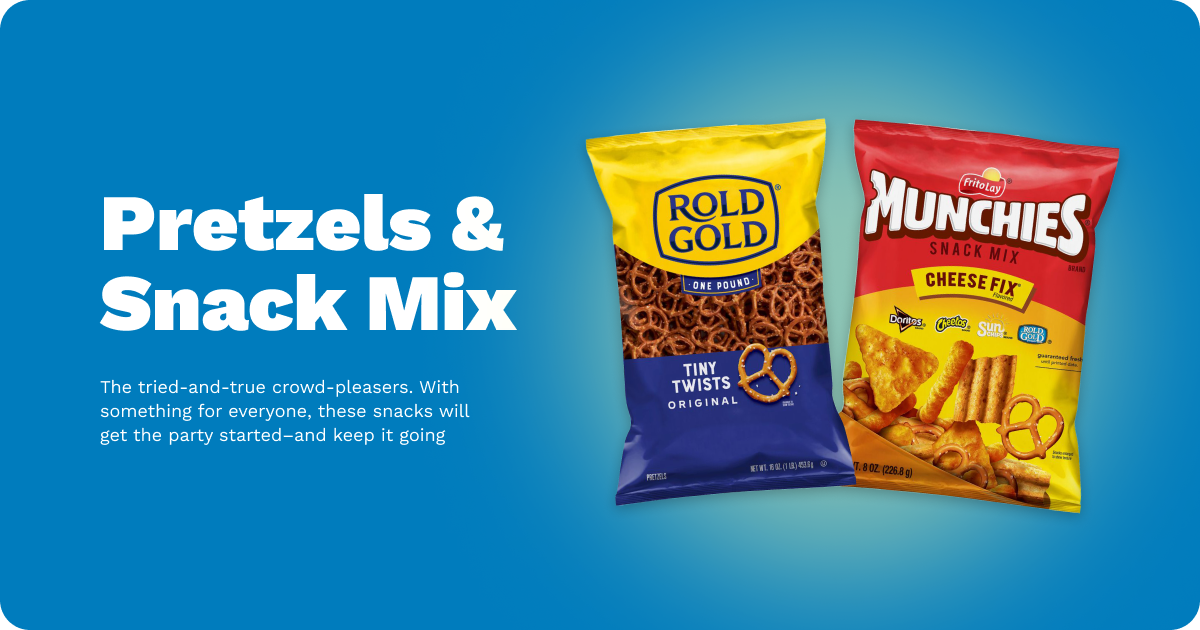 Pretzels & Snack Mix - Snacks.com