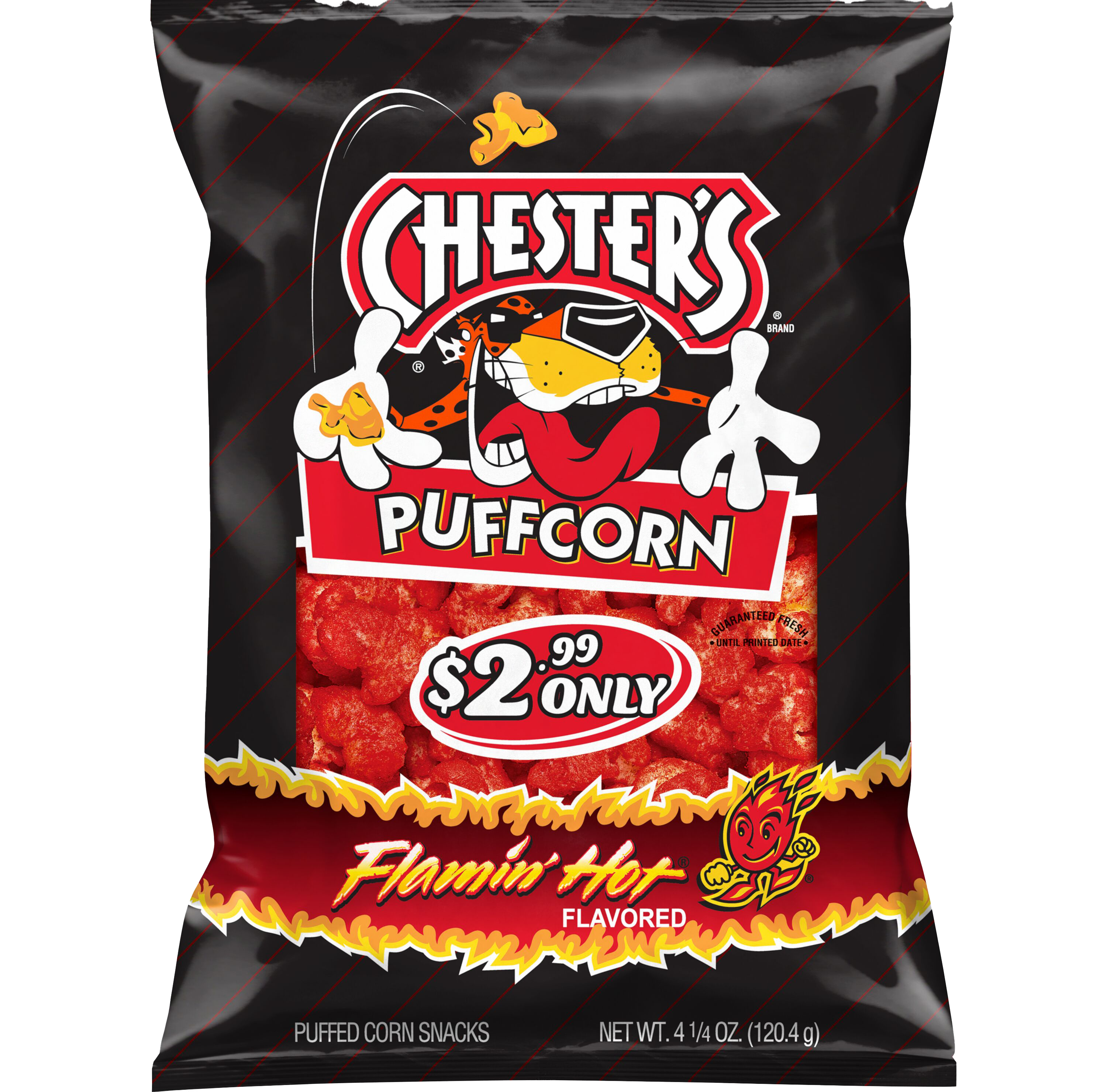 Chester's® Puffcorn Flamin' Hot® Flavored Corn Snacks - Shop Now at ...