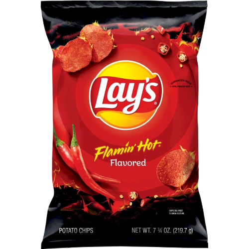 Lay's® Flamin' Hot® Flavored Potato Chips - Shop Now at Snacks.com